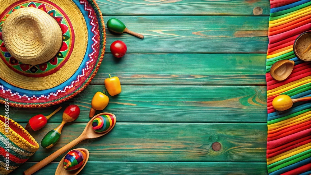 Abstract background with Mexican theme Stock Illustration | Adobe Stock
