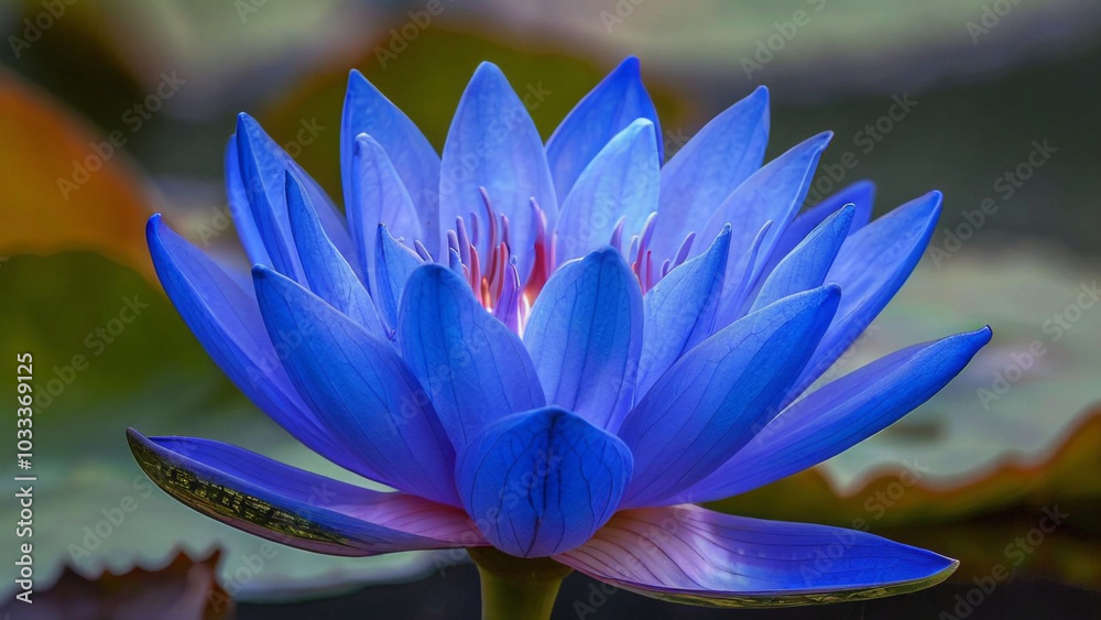 natural Blue Lotus (Nymphaea caerulea) The Egyptian Blue Lotus, known ...