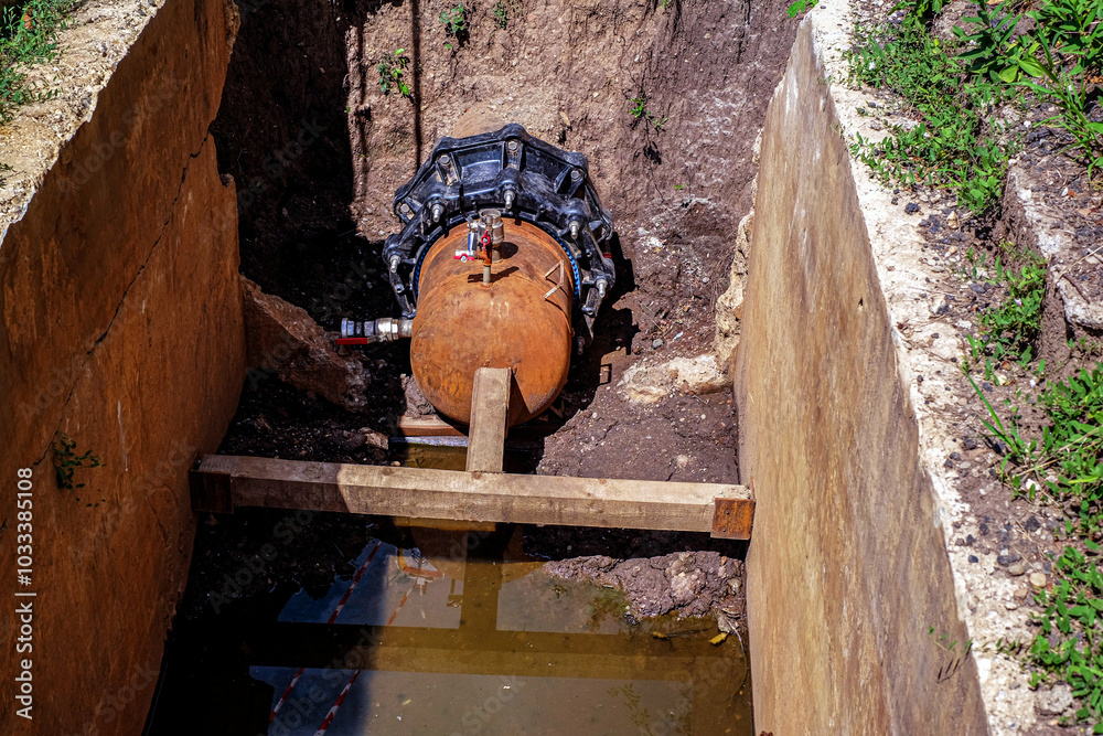 rehabilitation of the city's water supply system, restoration of the ...