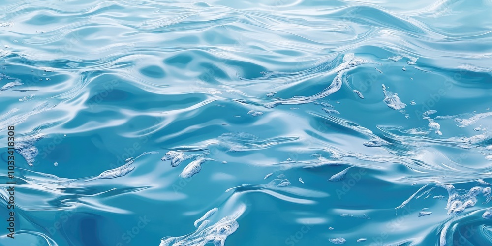 Sea abstract or rippled water texture background. Tranquil water ...