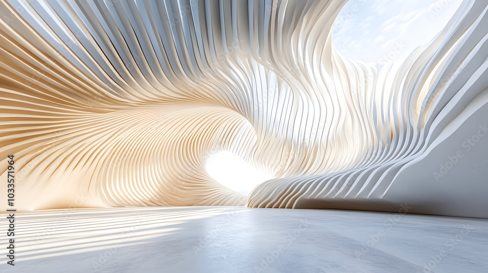 High-Quality 3D Visualization of an Innovative Abstract Parametric ...