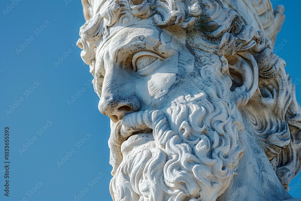 The Statue of Zeus at Olympia, one of the Seven Wonders of the Ancient ...