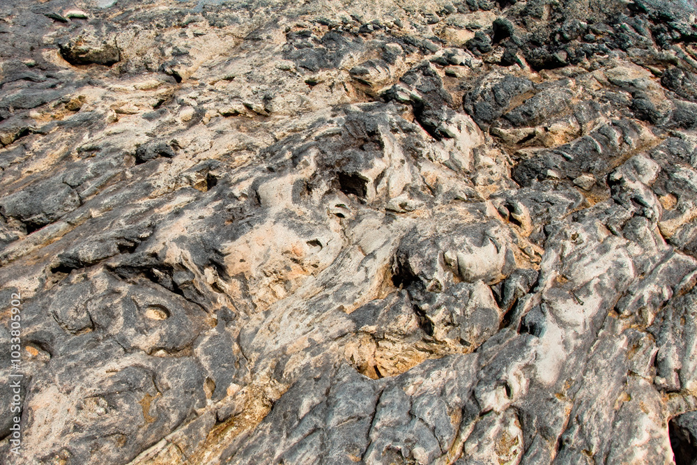 High-Resolution Natural Stone Texture: Rugged Surface with Geological ...