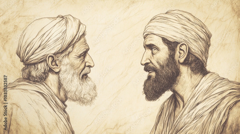 Photo & Art Print The Parable of the Shrewd Manager from the Gospel of ...