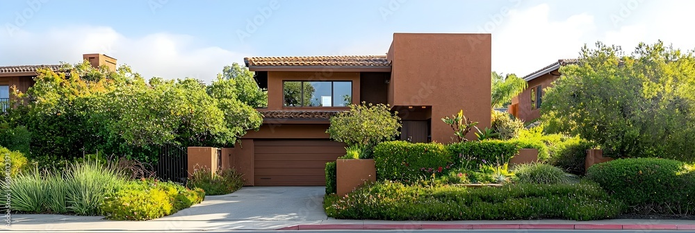 Stunning Gated Entrance to an Upscale Residential Community Featuring ...