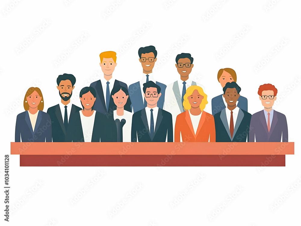 Flat AI Generated Political Speeches Concept: Close-Up of AI System ...