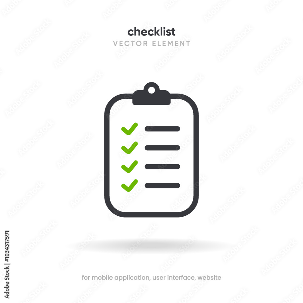 Checkmark and check icon. Approval check and true icon. Set quality ...