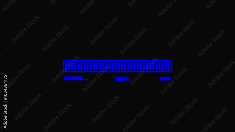 Stockvideon Loading bar screen progress animation. Progress loading bar ...