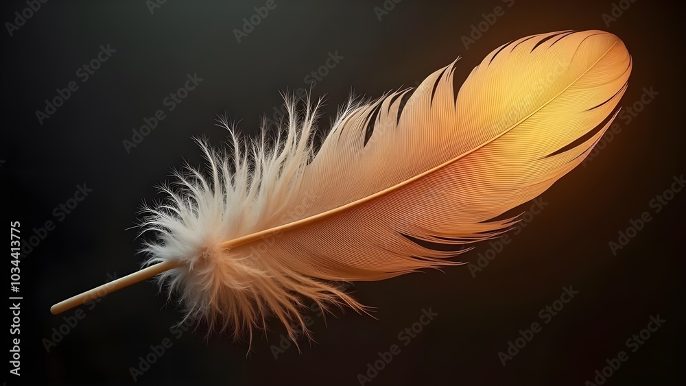 even lighting super long feather made of scraps of wood rustic no ...