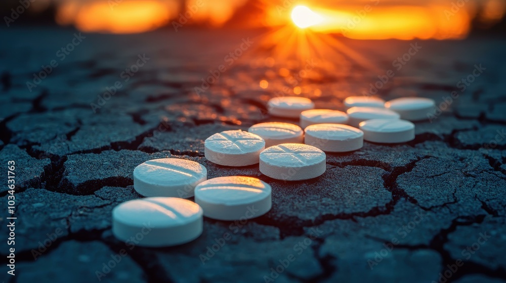 A powerful visual representing the struggle of addiction, with ...