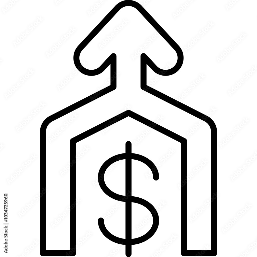 investment icon, Growth icon set. Containing performance, gain ...