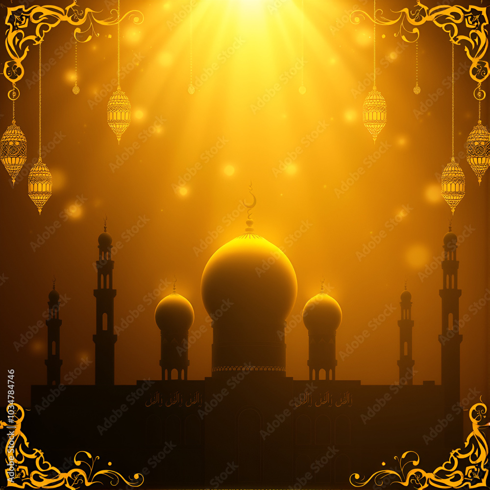 luxury arabic islamic Background , muslim design for Holy Quran ...