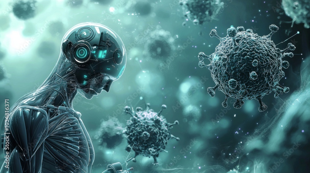 Nano Bots Repairing Cells : Microscopic robots repairing damaged cells ...