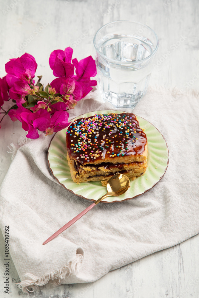 Turron de Dona pepa traditional peruvian dessert peru sweet food Stock ...