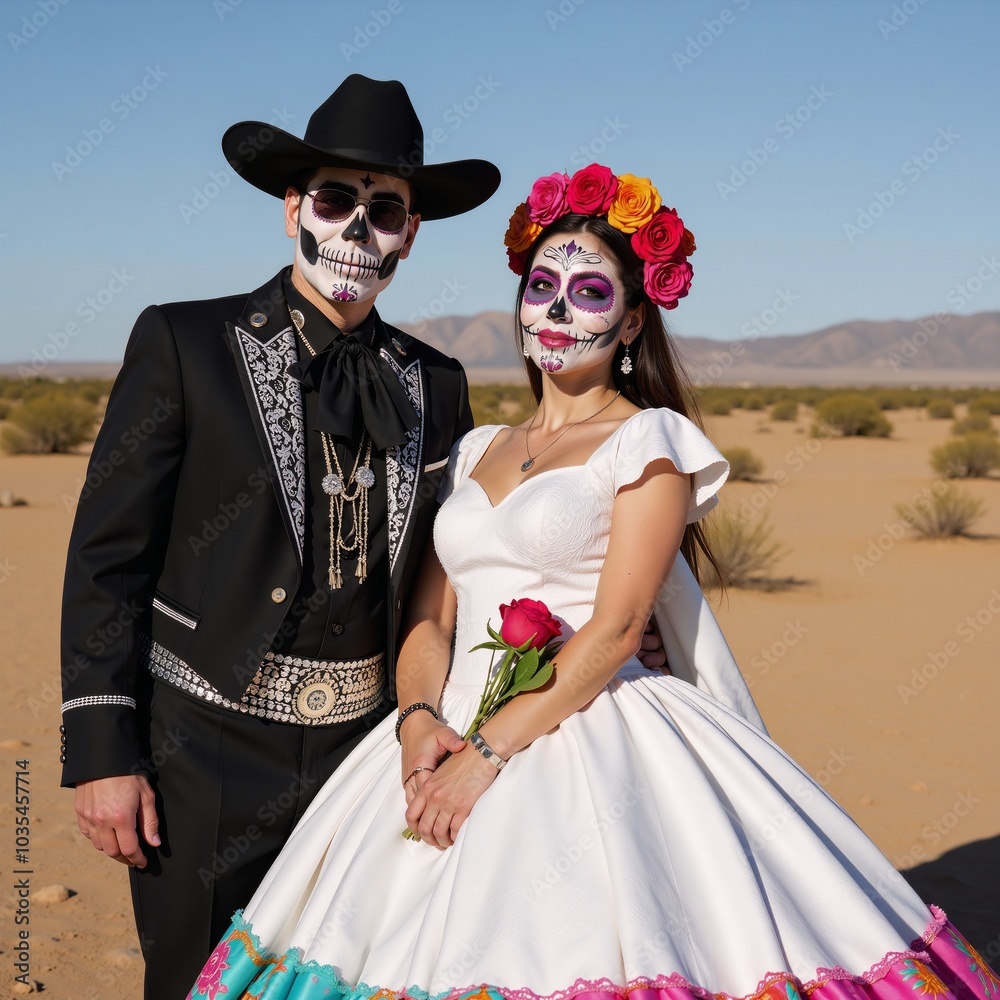 A festive celebration of Dia de los Muertos and Cinco de Mayo themes ...