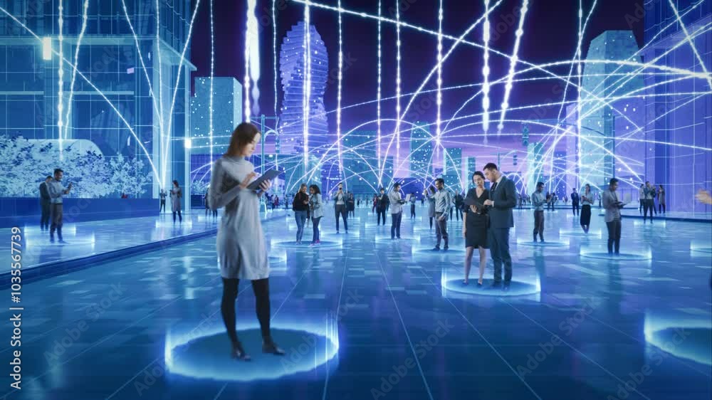 Virtual Meta City of People using Devices in Connected Social Network ...