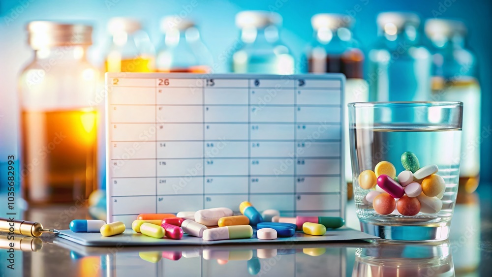 Daily Medication Schedule Template Layout for Organized Health ...