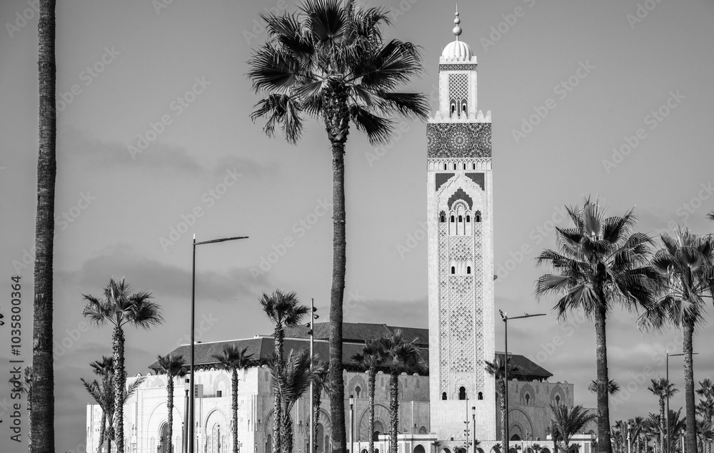 Casablanca, Morocco : The Hassan II mosque, also called the Great ...