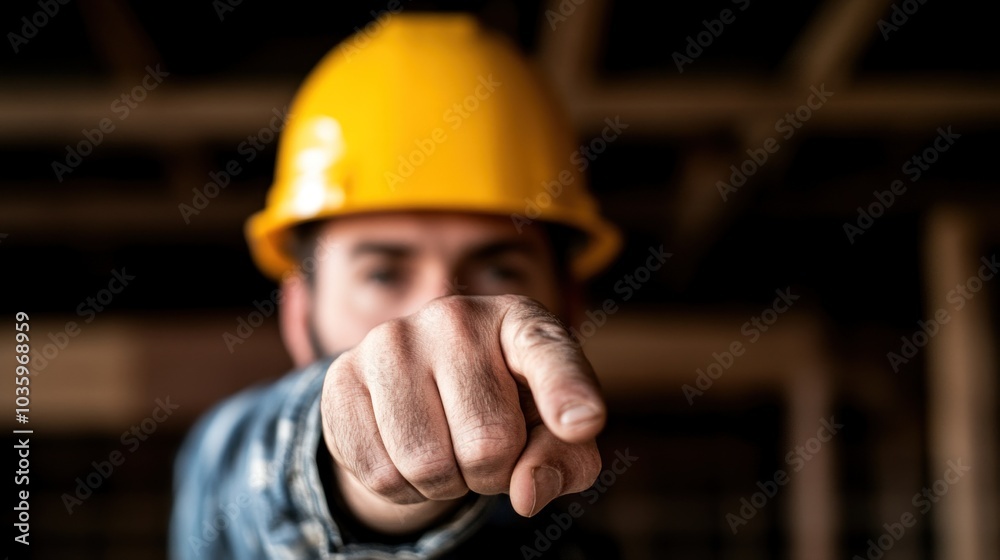 Supervisor conducting a safety briefing before a shift in a ...