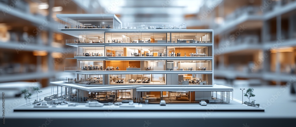 Innovative business park development project illustrated through an ...