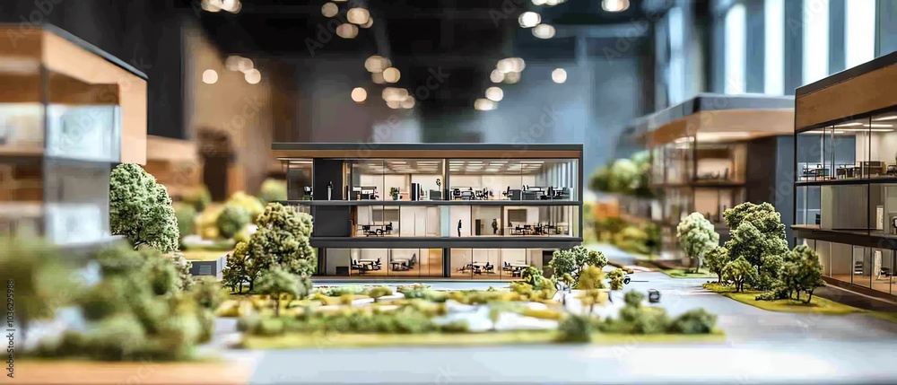 Innovative business park development project illustrated through an ...
