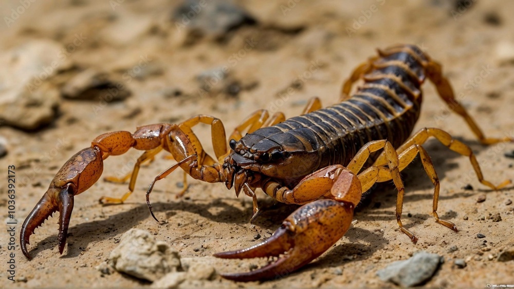 Scorpion – While technically stinging rather than biting, its pincers ...
