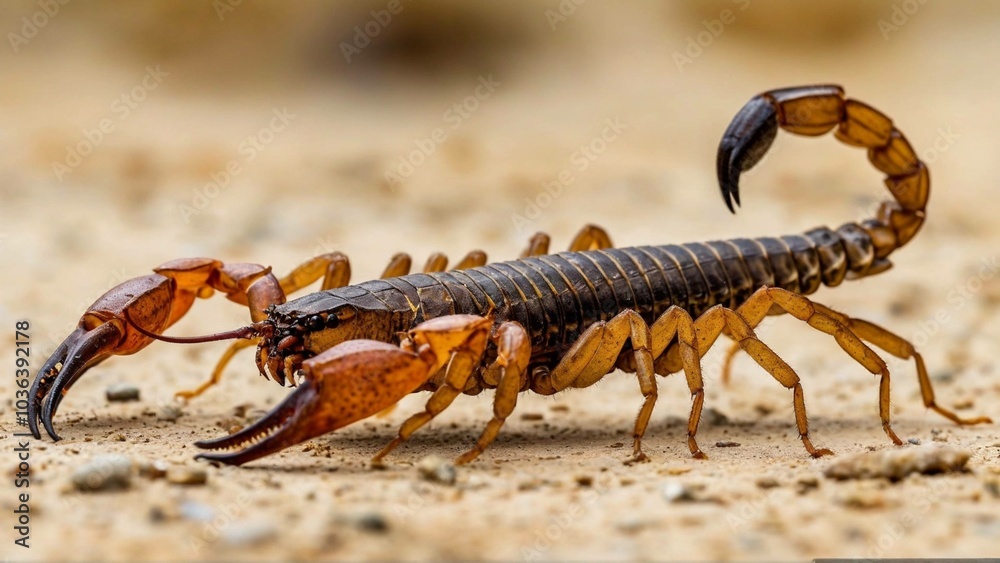 Scorpion – While technically stinging rather than biting, its pincers ...