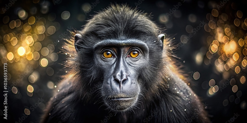 Embark on a nocturnal adventure to capture the enigmatic black monkeys ...