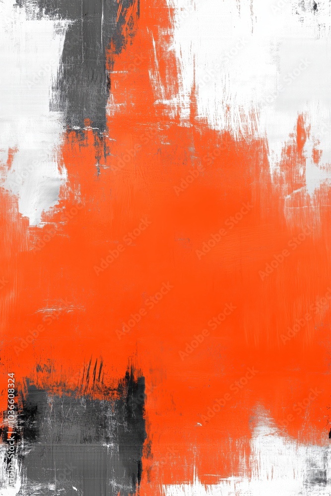 Distressed orange overlay with a random tile pattern and gradient ...