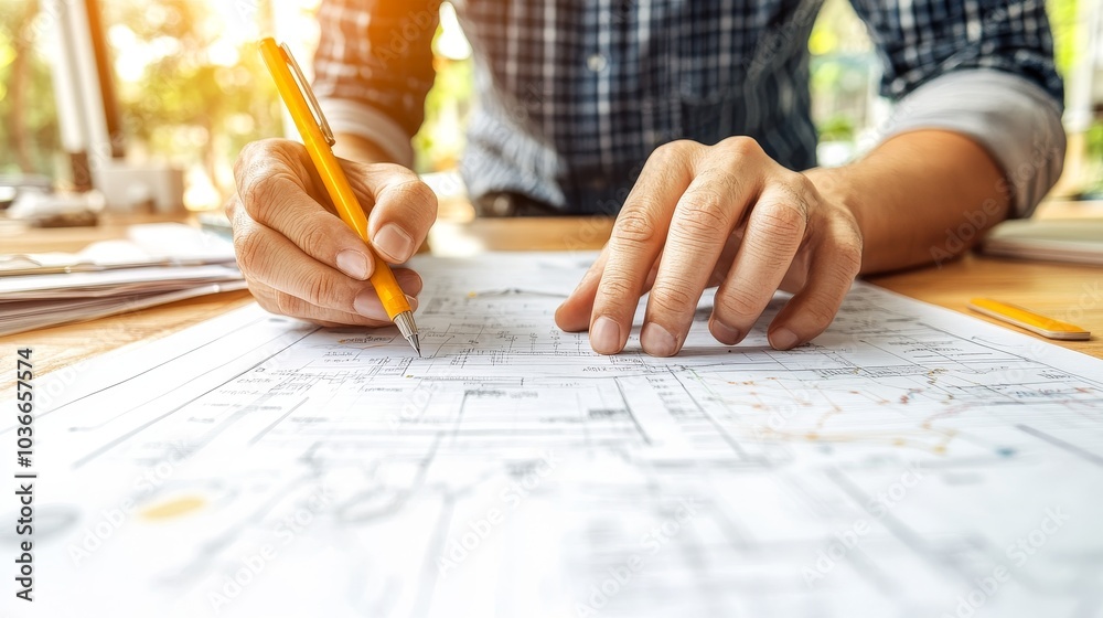 Mastering the art of technical drawing a close-up on precision and ...