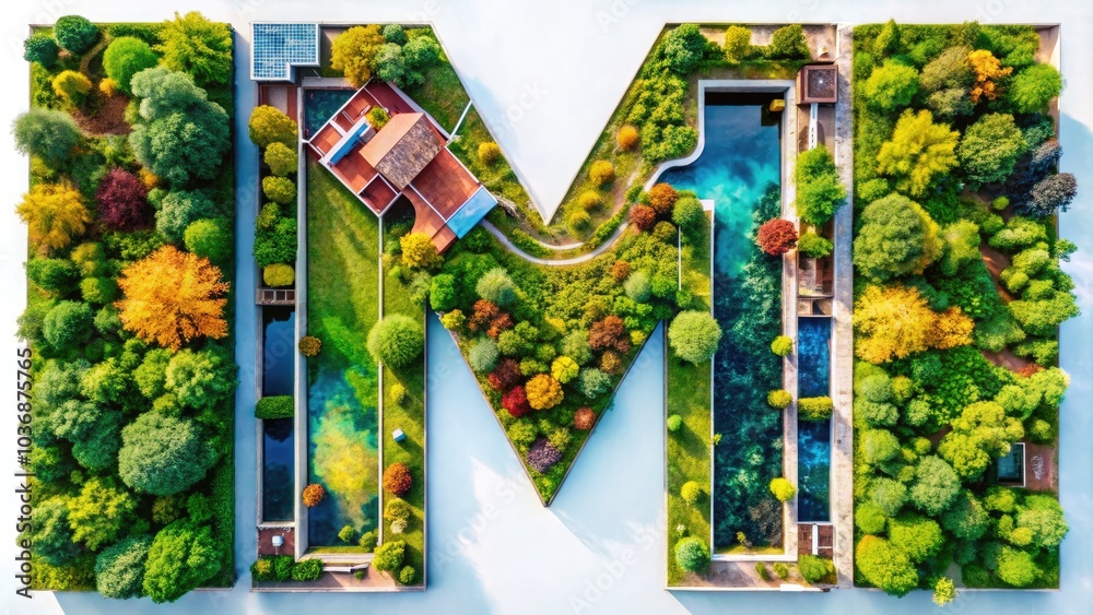 Conceptual Photography of the Letter M in Creative Forms and Settings ...