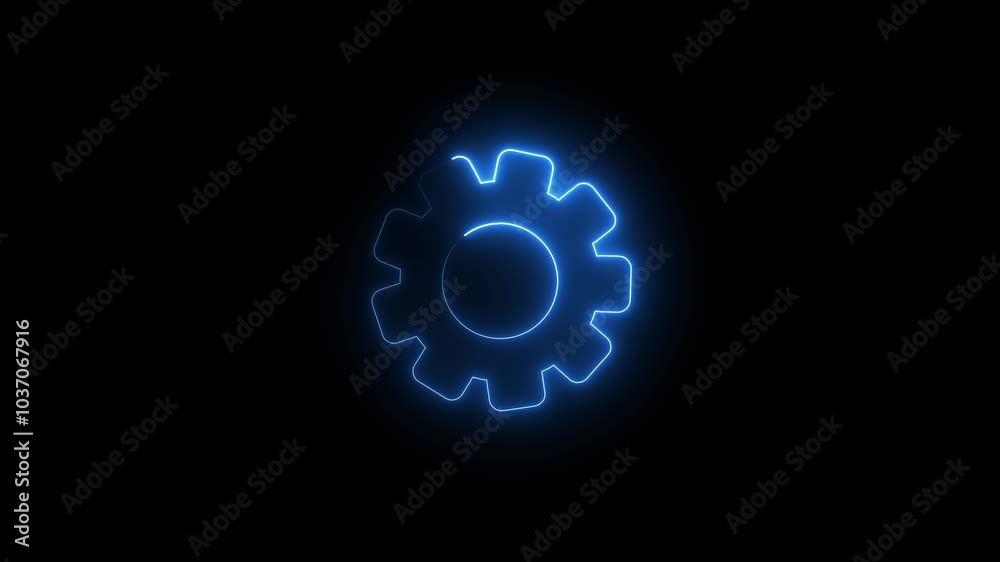 A frame same two setting icon animation background. Setting Animated ...