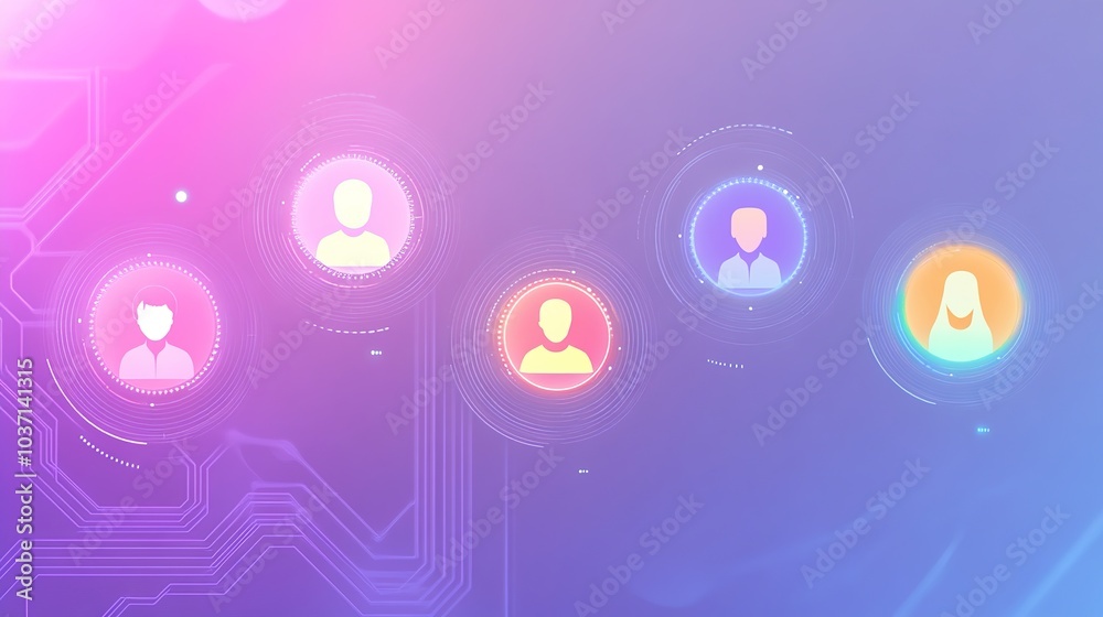 A role selection screen for IT Colab, designed for users to choose ...