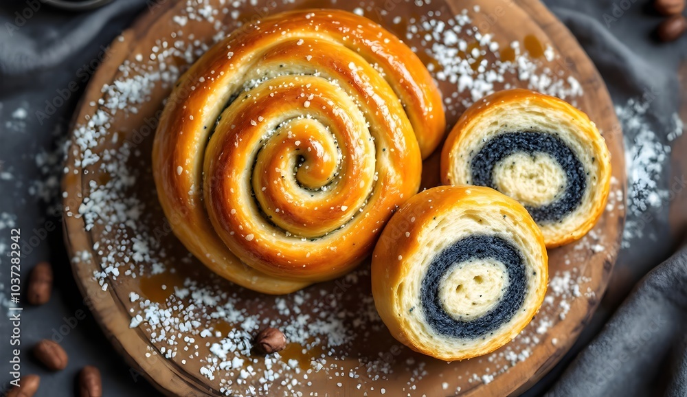 Makivnyk – Ukrainian Poppy Seed Roll with a Golden Crust (Ukrainian ...