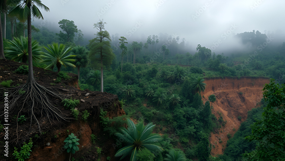 Acid rain, deforestation, weakening roots contributes to soil erosion ...