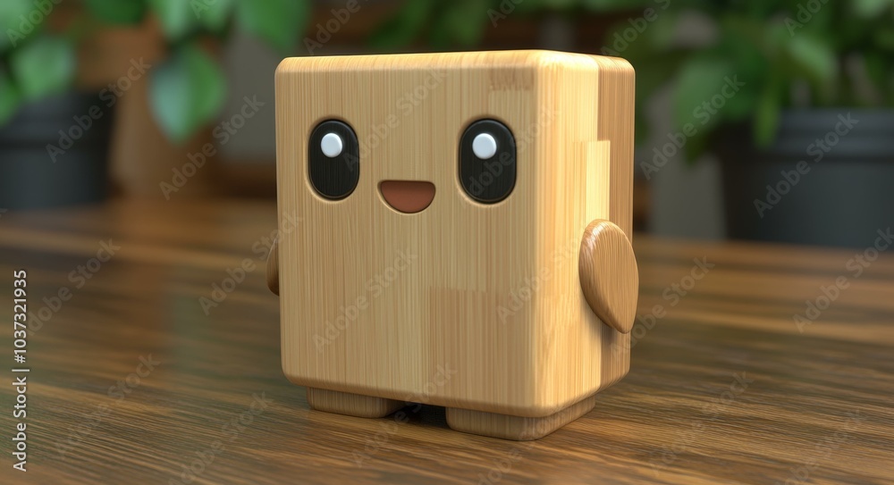 Blockhead Mini Figurine, Cute Pixelated Figure, 3D Toy Collectible, 3D ...