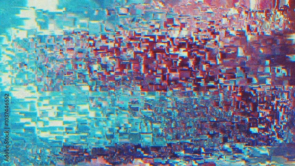 Pixelated Glitch Horizontal Transitions Pack in 4k & Full HD [30 ...