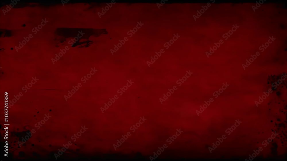 Chilling 4K Animation Featuring Red Grunge Background Graphic Vintage ...