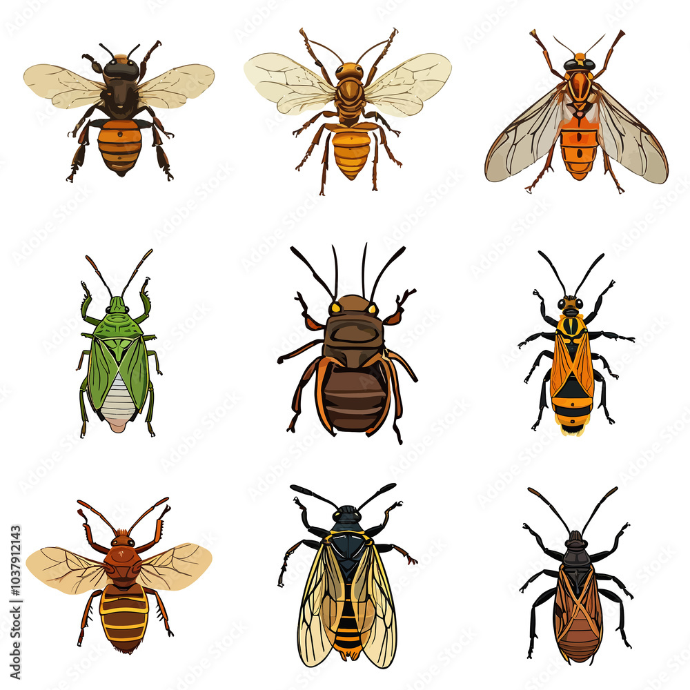 insect clipart a collection of pictures of insects including a bug bug ...