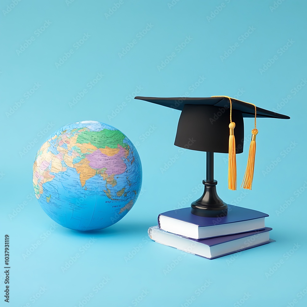 Global Education and Knowledge Growth, represents the connection ...