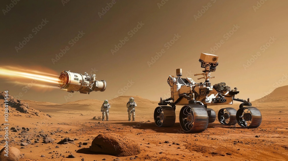 Mars Sample Return Mission : mission where a spacecraft returns to ...