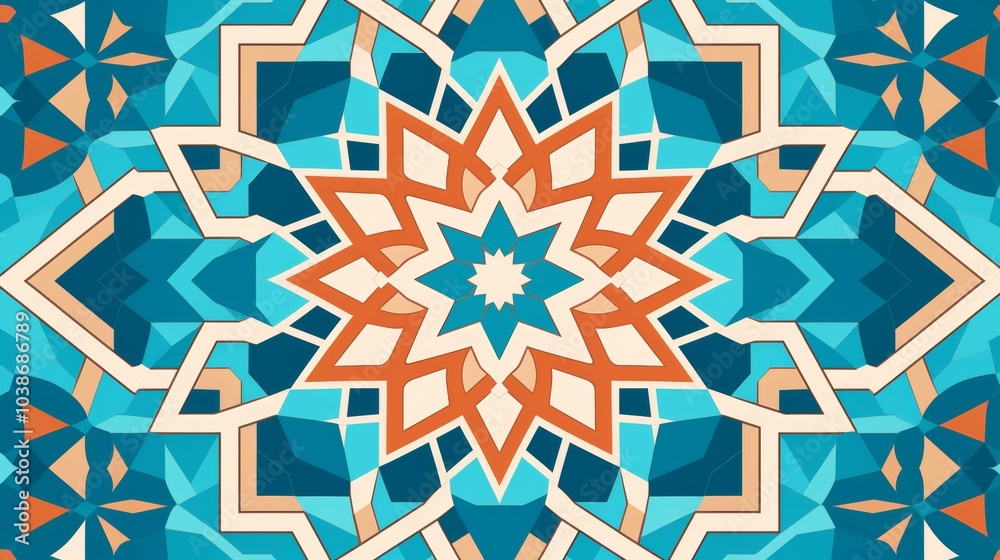 Elegant traditional arabesque background design with subtle patterns ...