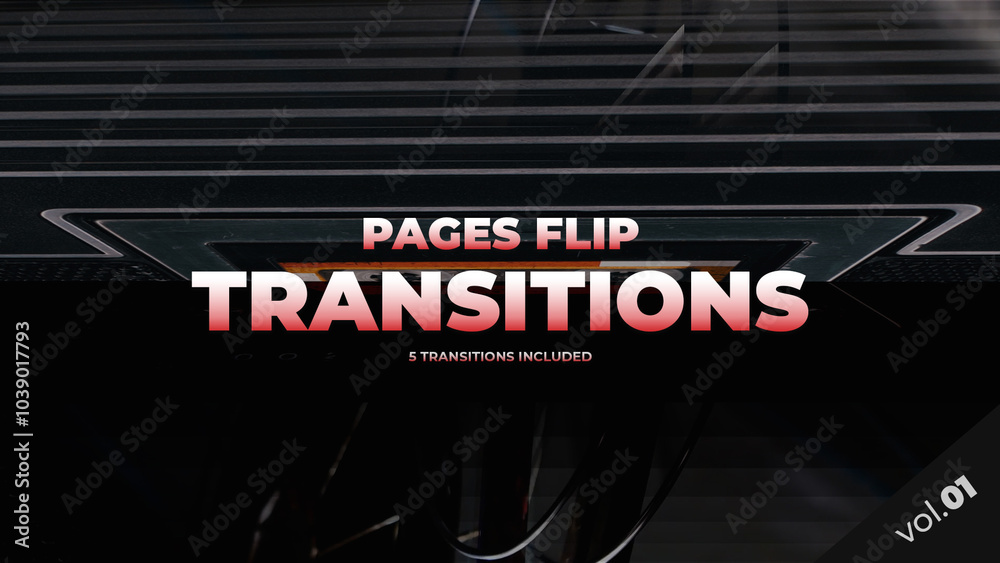 Pages Flip Transitions / vol.01 Stock Template | Adobe Stock