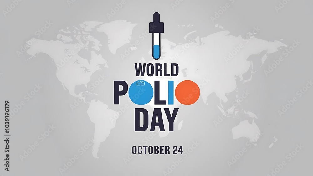 Minimalist Poster Design for World Polio DayBanner theme design. Clean ...