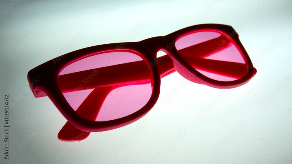 Rose-colored glasses, a good mood and an optimistic view of life. A ...