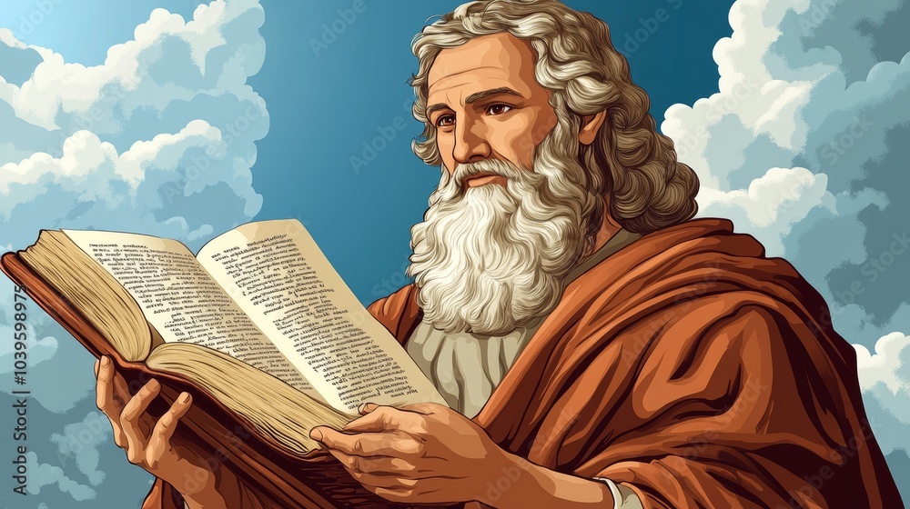 The Prophet Moses,Divine Revelation: The Burning Bush and the Chosen ...