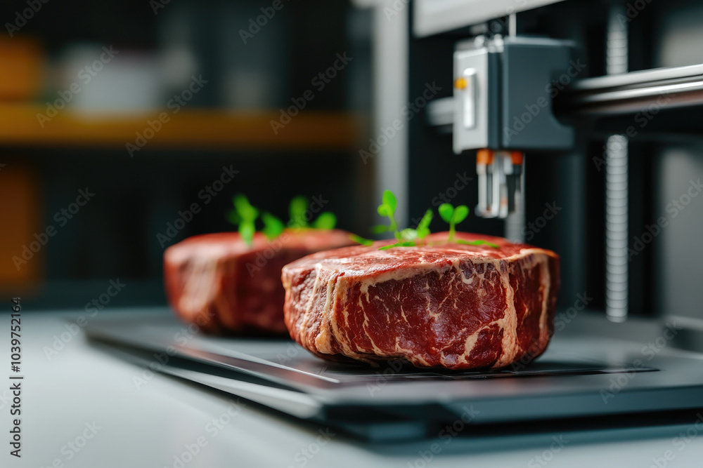 Lab-grown steaks, innovative printing technology, sustainable protein ...