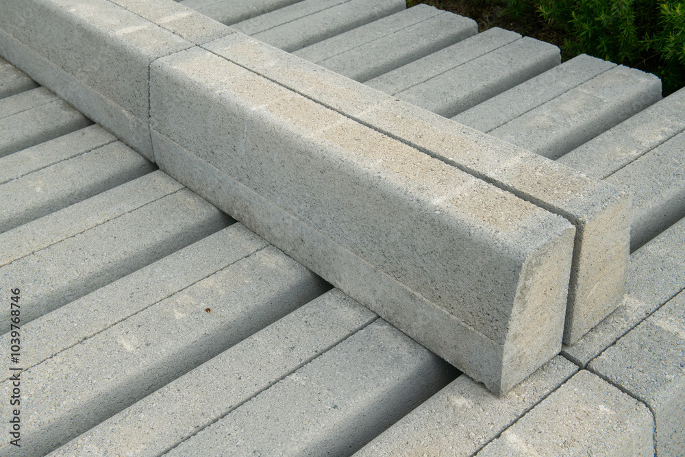 Poster road curb, prefabricated reinforced concrete kerb used in urban ...