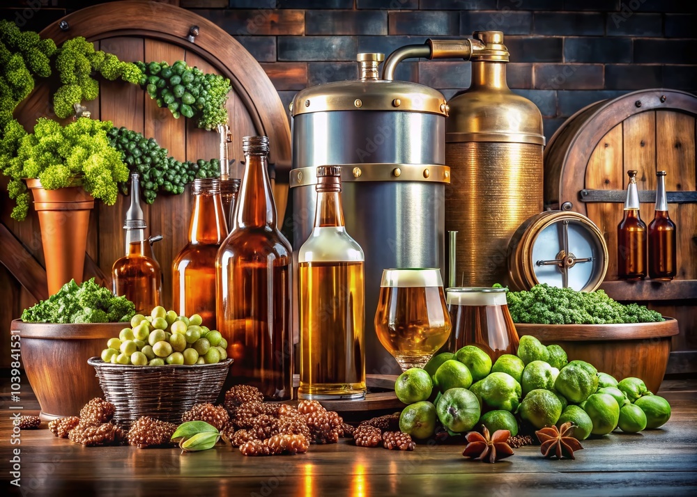 Beer Themed Product Photography for Apps and Websites Featuring Hops ...