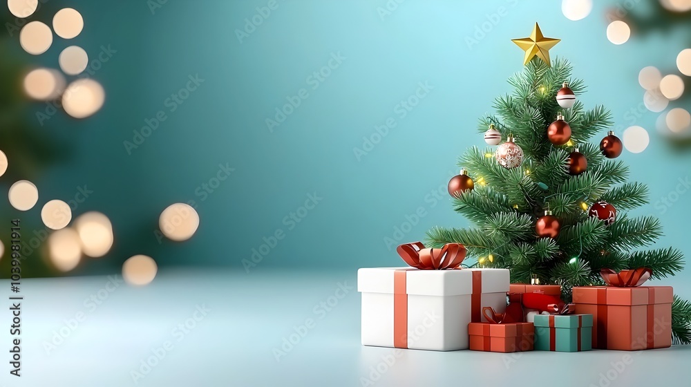 Ilustração do Stock: Stylized 8 bit Christmas tree with pixel art ...